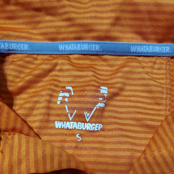 Whataburger | Shirts | Whataburger Shirt Mens Sm Orange Stripe ...